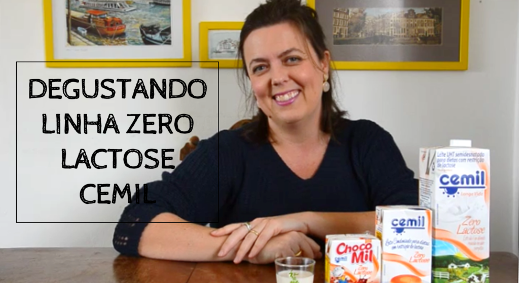DEGUSTANDO A LINHA ZERO LACTOSE DA CEMIL - Sra Inovadeira